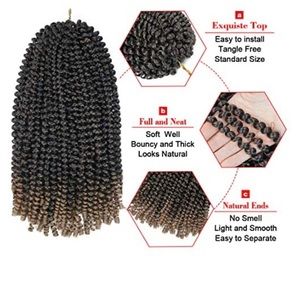 Hair | 16 Inch Spring Twist 3 Pack In M1b 27 | Poshmark